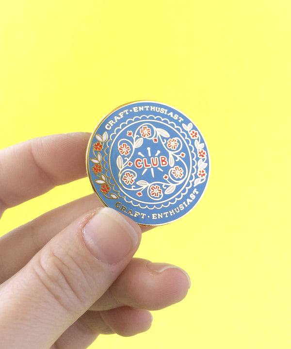 Craft Enthusiast Club - Enamel Pin – Hannakin